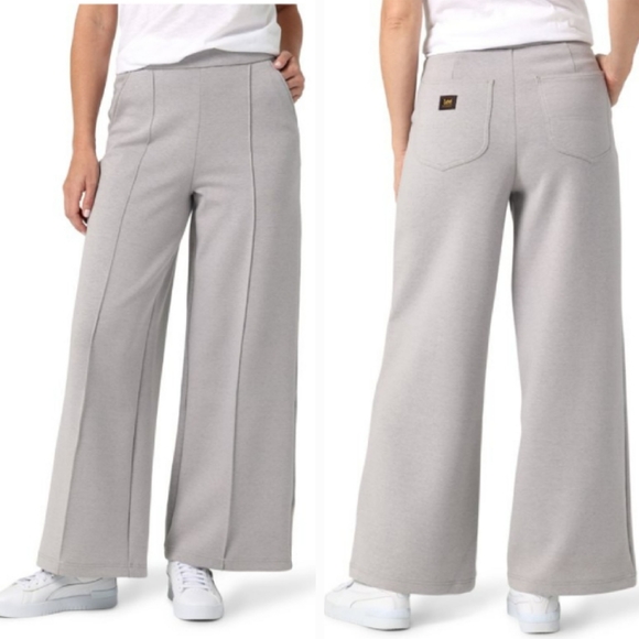 Lee | Pants & Jumpsuits | Lee Womens Comfort Waist Wide Leg Slouch ...